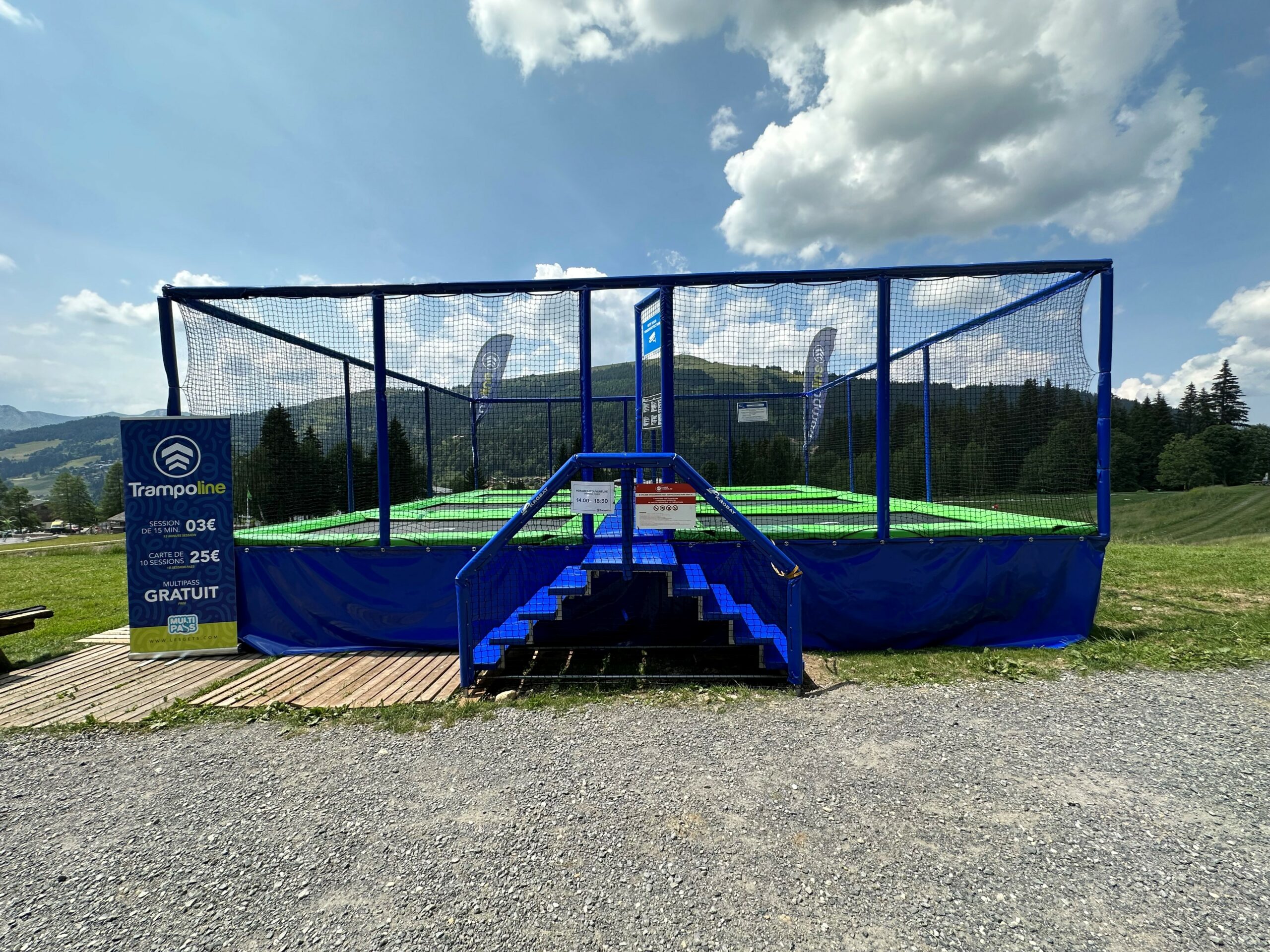 Trampolines - Les Gets