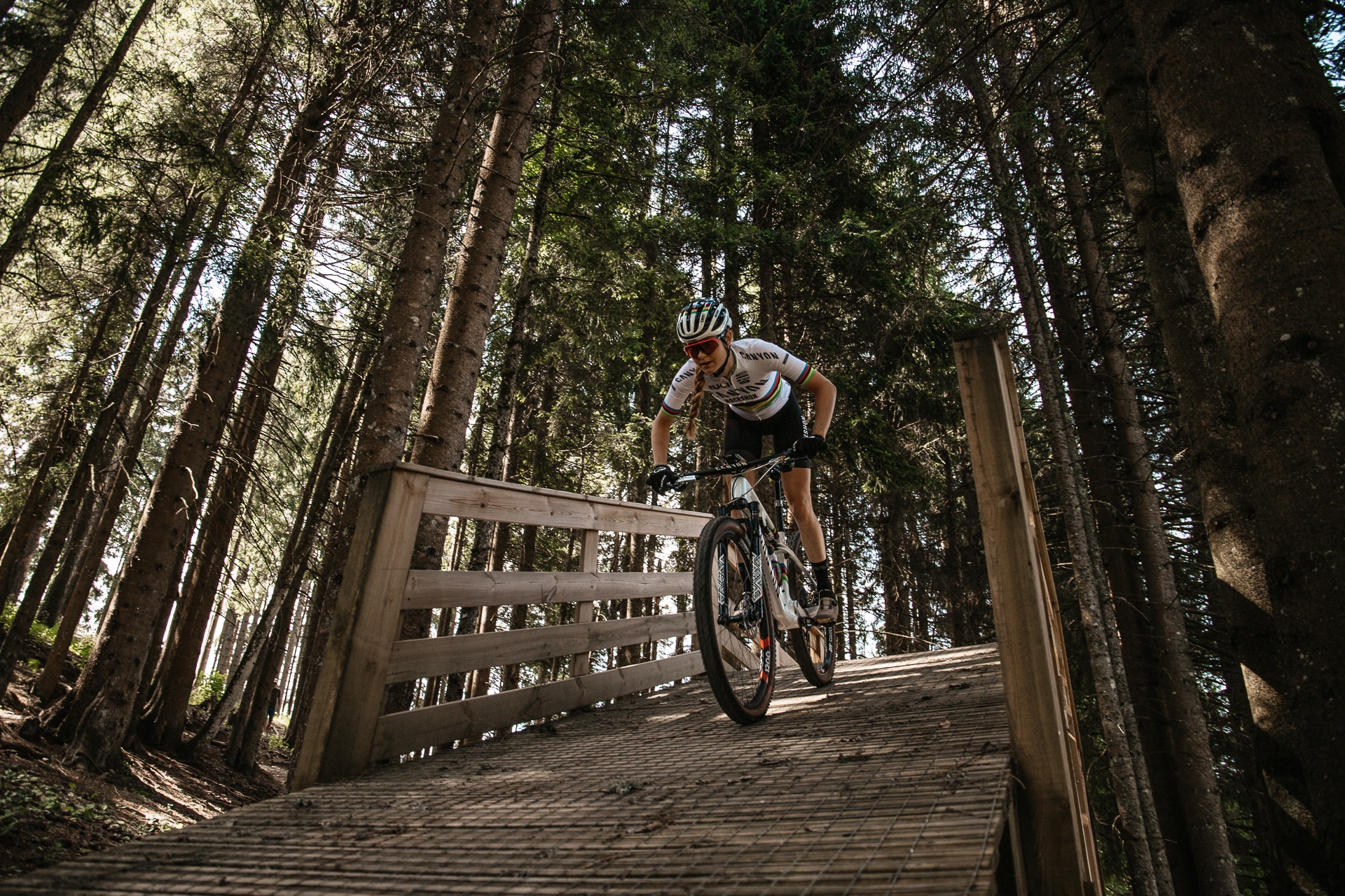 Line Burquier: the rising star of cross-country - Les Gets